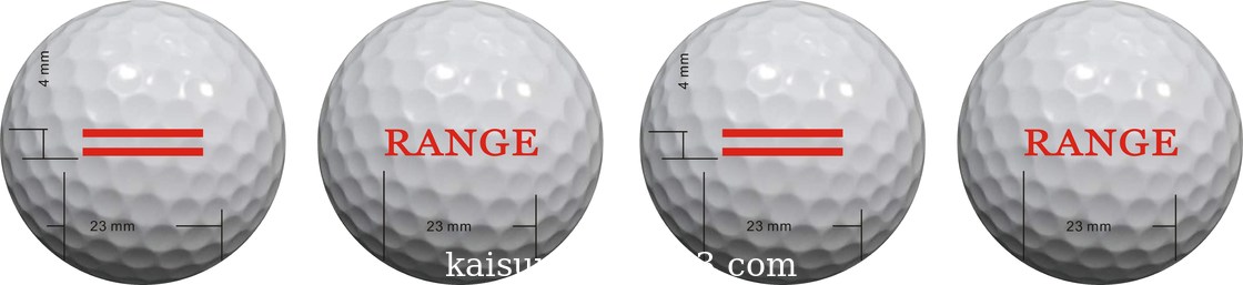 two piece Range Golf Balls with two strings , range golf balls , range ...
